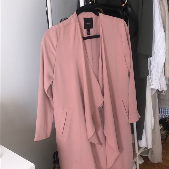Forever 21 | Jackets & Coats | Blush Pink Duster | Poshmark
